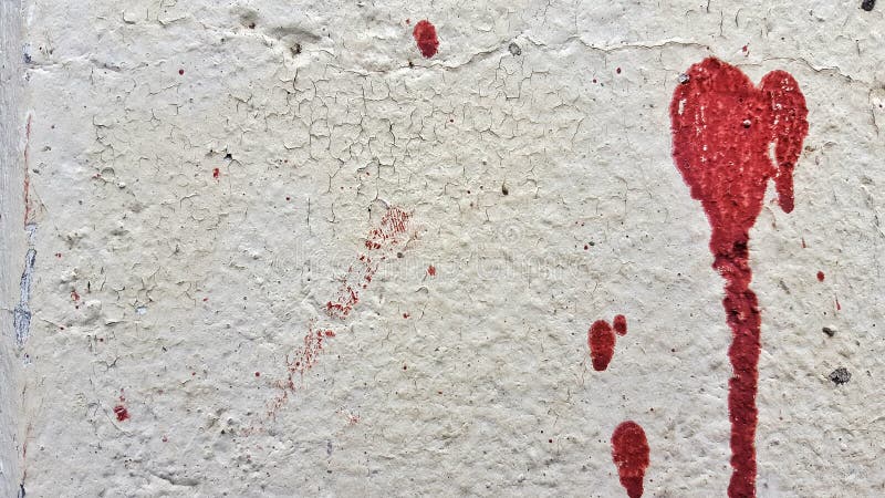Splat in a wall stock image. Image of cement, stain, grained - 95539151