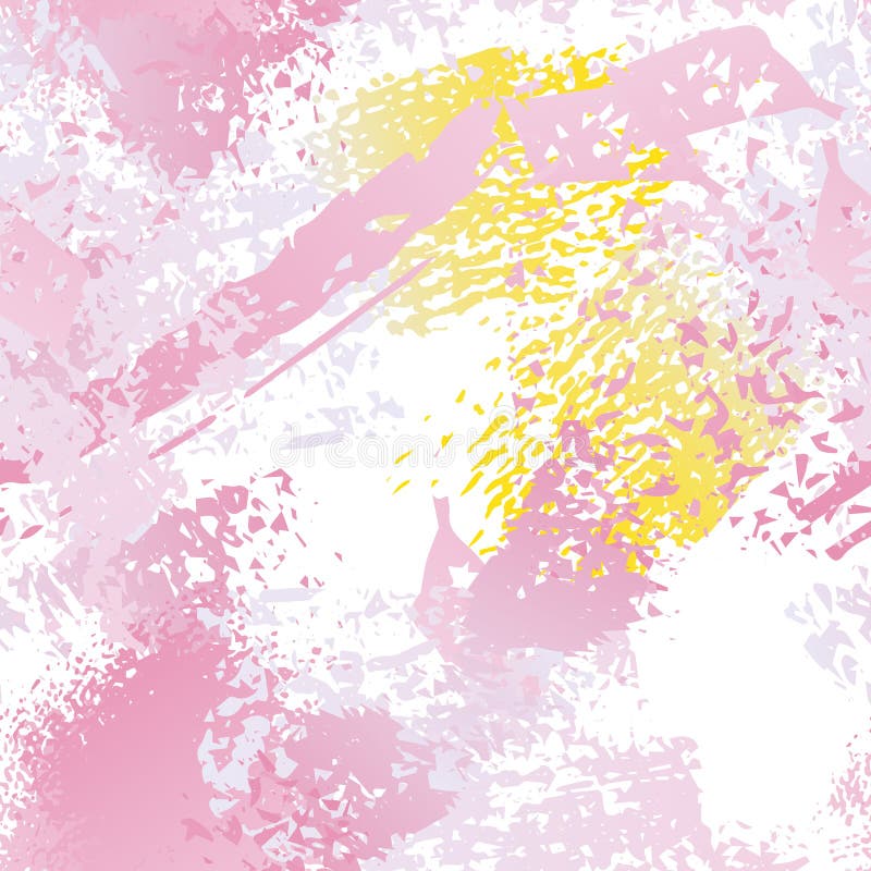 Splatter Brush Stroke Surface. Watercolor Endless Stock Vector ...
