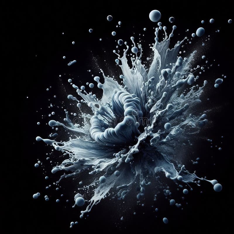 Splatter Drip Effects Incorporating Splatter and Drip Techniques Stock ...