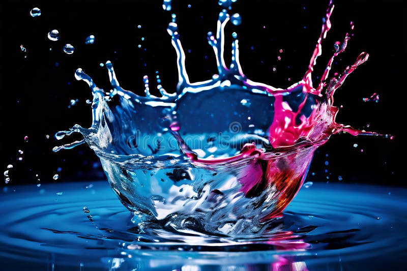 Splatter Drip Effects Incorporating Splatter and Drip Techniques Stock ...