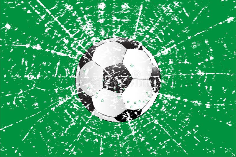 Splatter Style Football stock vector. Illustration of grunge - 97881203