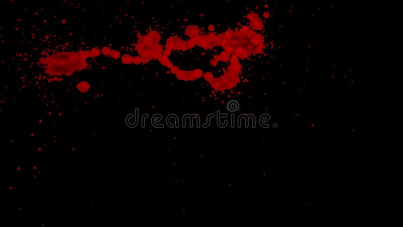 Splattered Blood Element stock photo. Image of alpha - 102742658