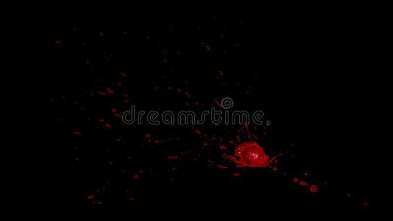 Splattered Blood Element stock image. Image of alpha - 102735737