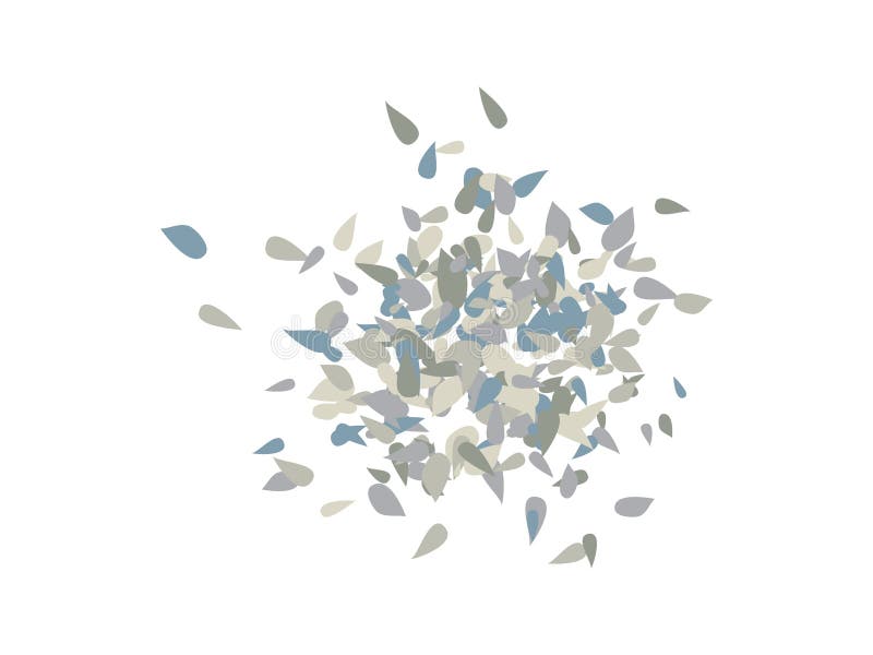 Splattered Confetti Drops stock vector. Illustration of colorful ...