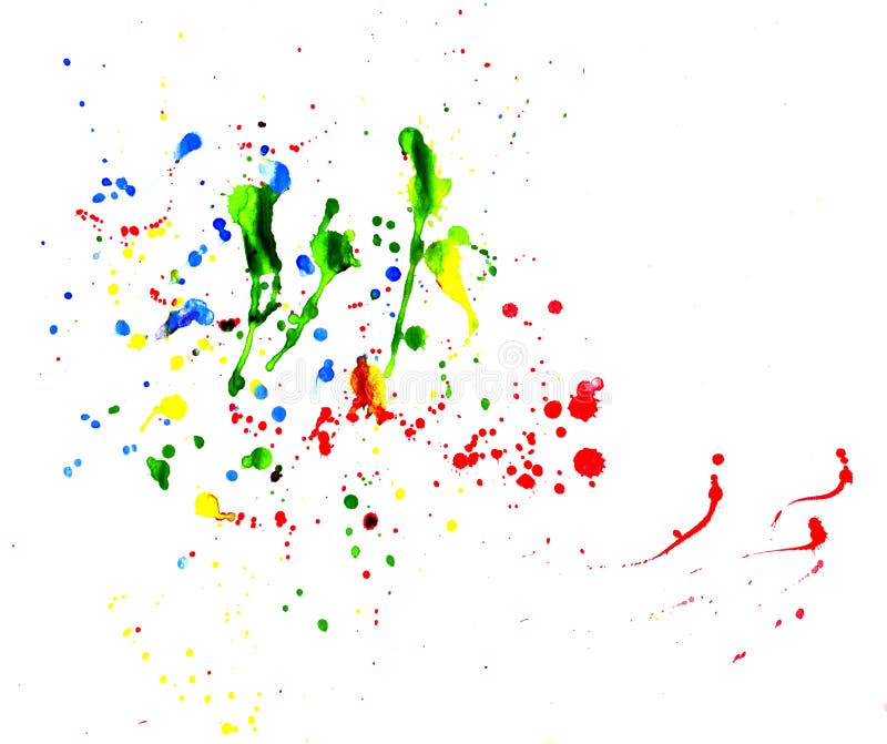 Splattered paint stock photo. Image of droplets, splat - 10464560
