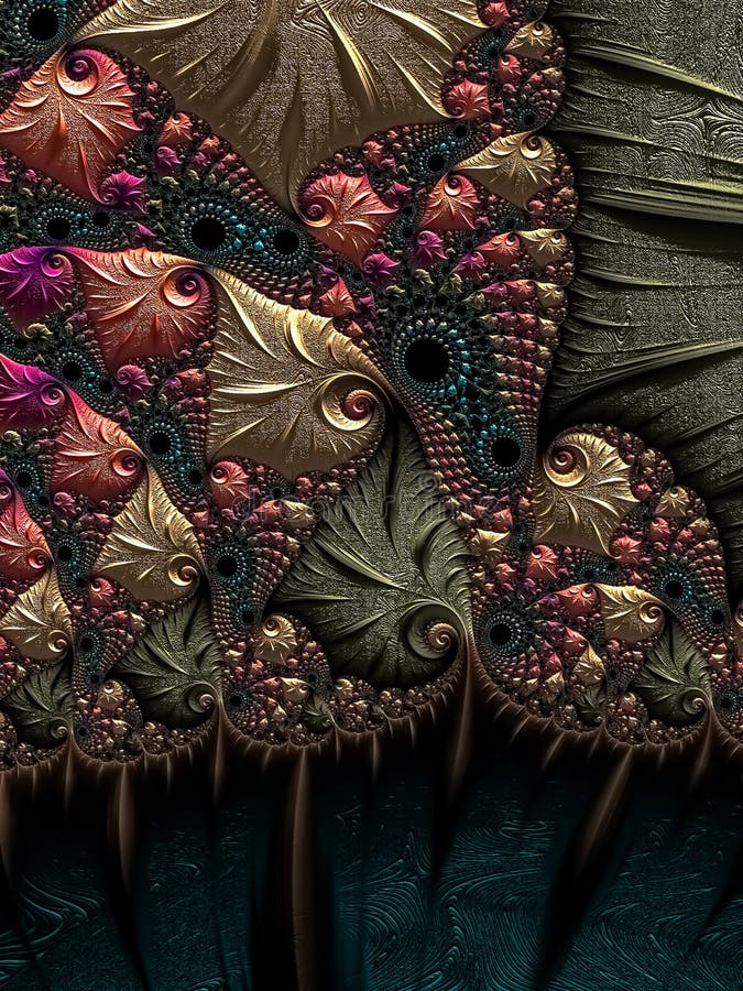 A Splendid 3D Colorful Design Background Texture. Stock Illustration ...