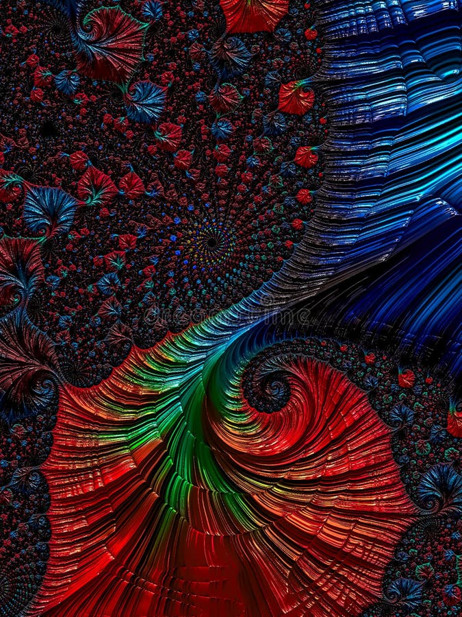 A Splendid 3D Colorful Design Background Texture. Stock Illustration ...