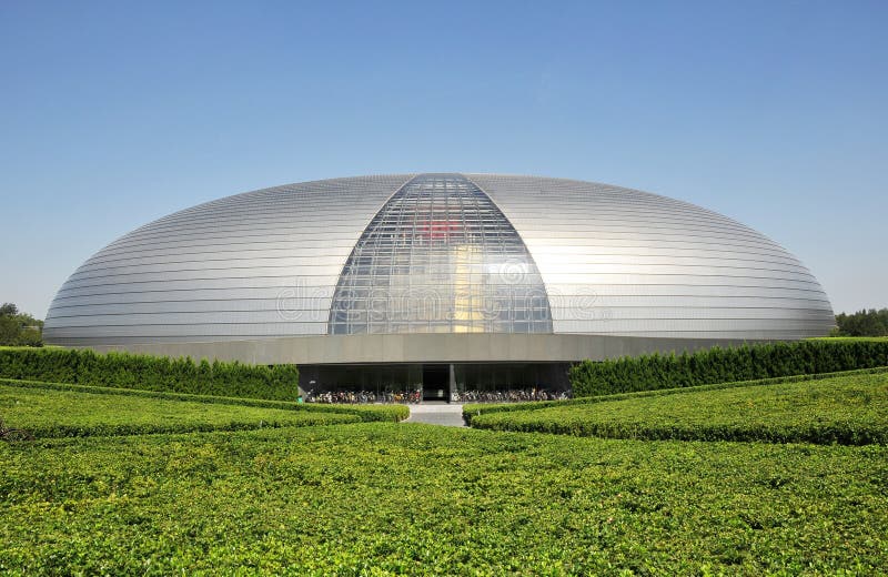 Splendid modern building stock image. Image of roof, building - 10539779