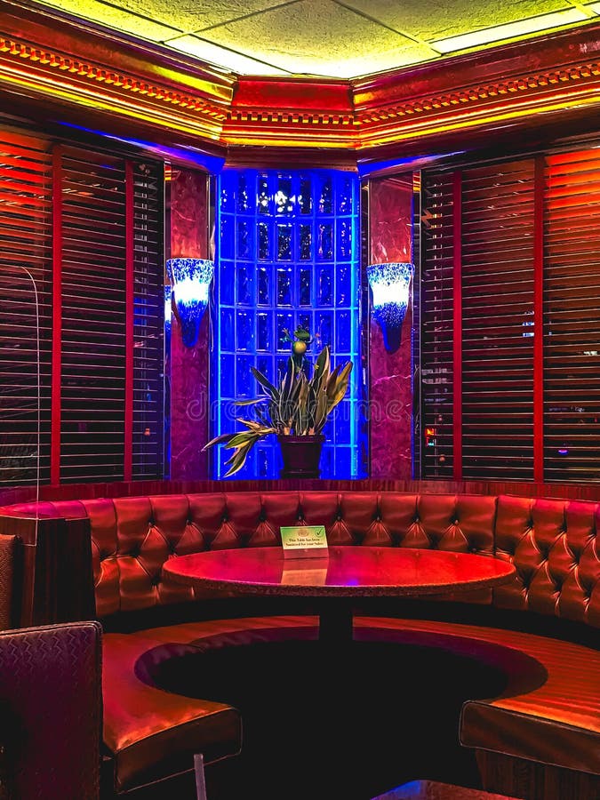 A Splendid Night Out at a Restaurant. Stock Image - Image of blue ...