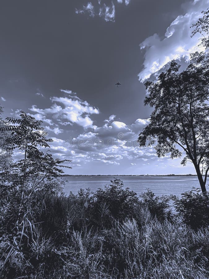 Another Beautiful Day at Soundview Park. Stock Photo - Image of ocean ...