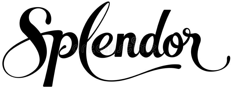 Word Splendor Stock Illustrations – 35 Word Splendor Stock ...