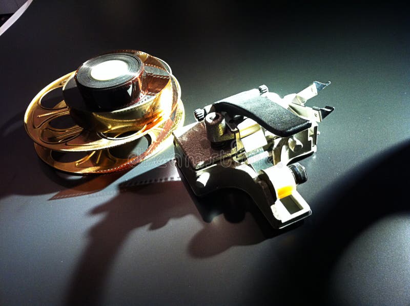 Old Film Editing Machine Stock Photos - Free & Royalty-Free Stock ...