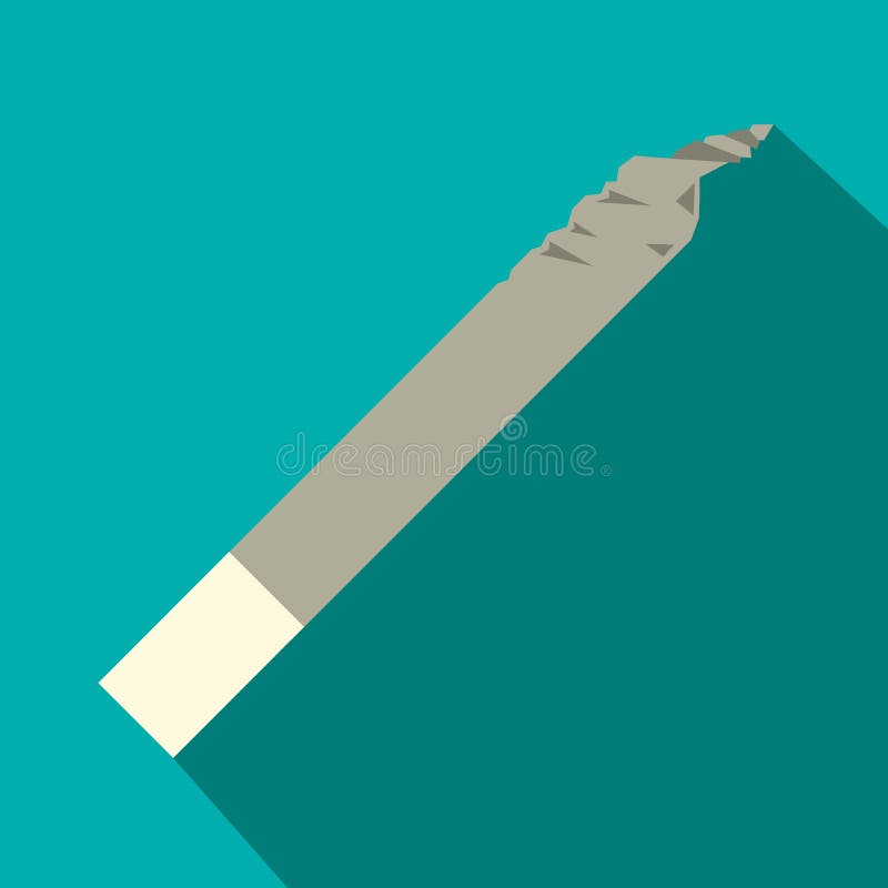 Marijuana Joint, Spliff Flat Illustration Stock Illustration ...