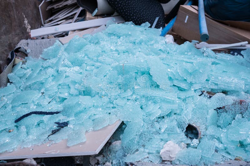 Splinter of glass tiles stock photo. Image of element - 97421102