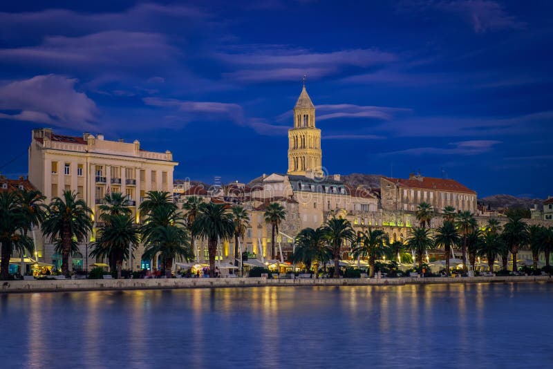 Split & Blue Hour stock photo. Image of traveling - 69232412