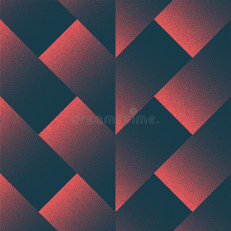 Split Chevron Modern Seamless Pattern Trend Vector Red Black Abstract ...