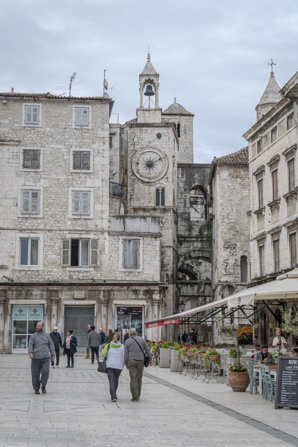 Split city, Croatia editorial image. Image of croatia - 91867255