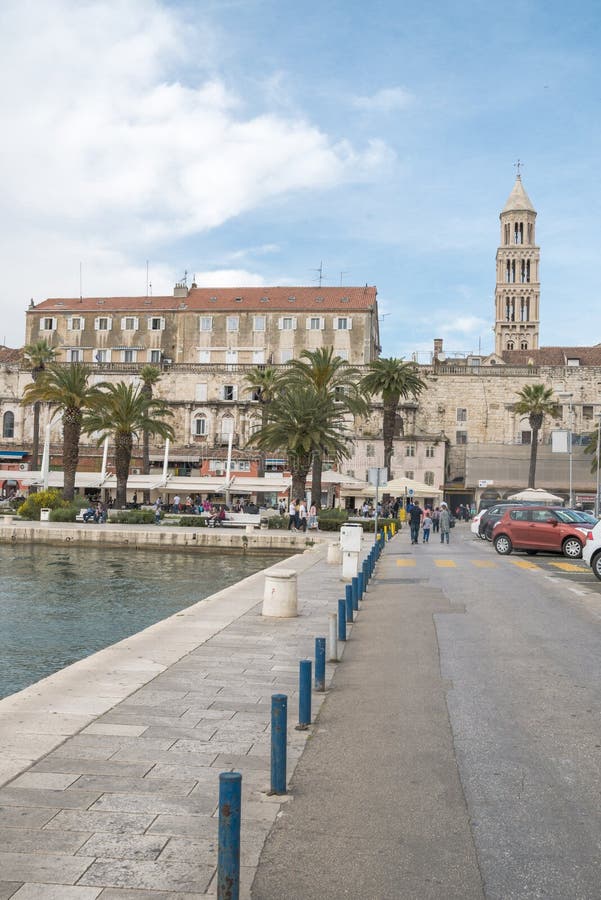 Split city, Croatia editorial photo. Image of historic - 91867366