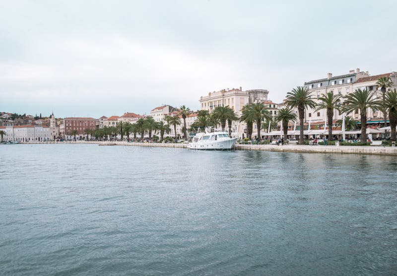 Split city, Croatia editorial photography. Image of town - 91867382