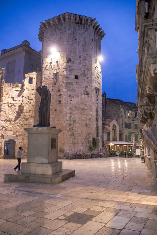 Split city, Croatia editorial stock image. Image of colorful - 91867549