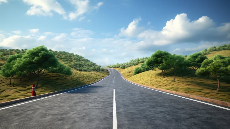 Split confusing road stock illustration. Illustration of crosss - 361553570