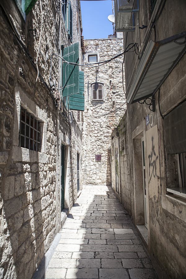 Split in Croatia, Europe stock image. Image of adriatic - 130297549