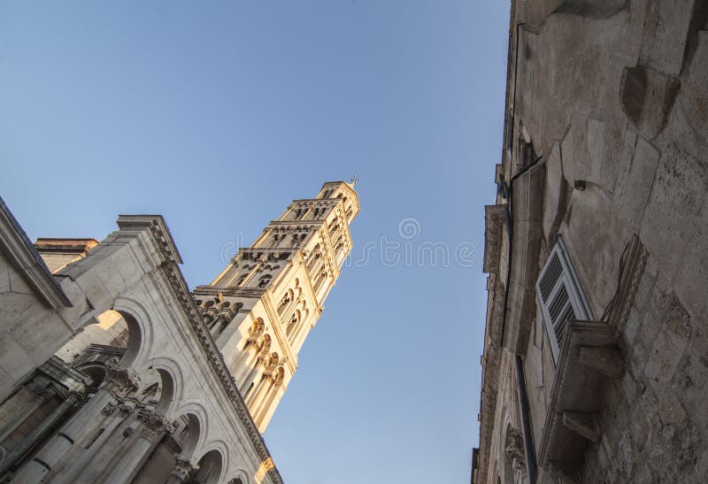 Split in Croatia, Europe stock image. Image of architecture - 130298485