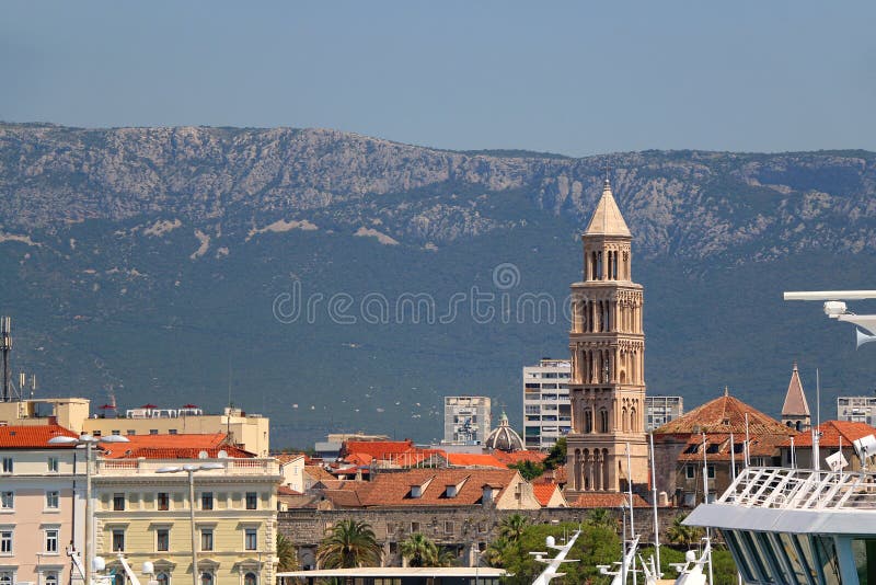 Split, Croatia editorial photo. Image of architecture - 302225741