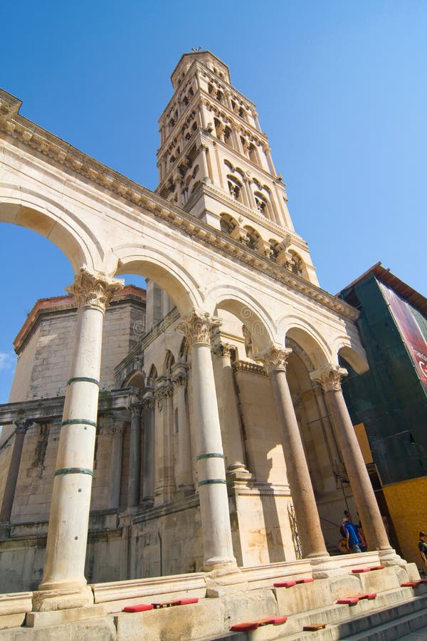 Split, Diocletian Palace, Croatia Editorial Stock Image - Image of ...