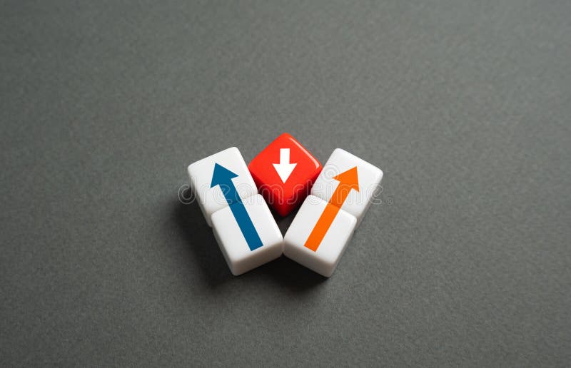 Split and Division. Ideological Conflict. Rivalry To Improve Work ...