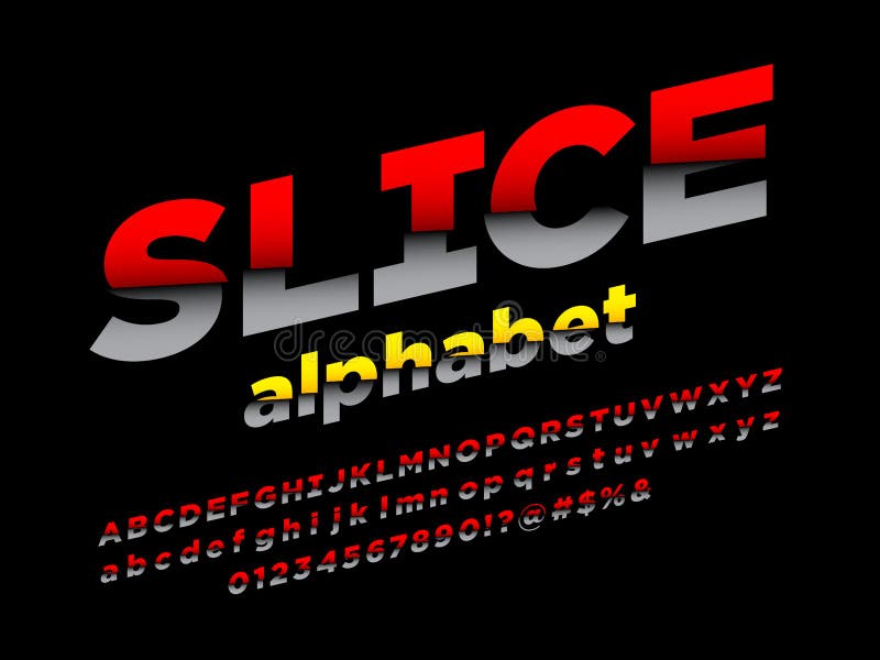 Split font stock vector. Illustration of style, dynamic - 154667334