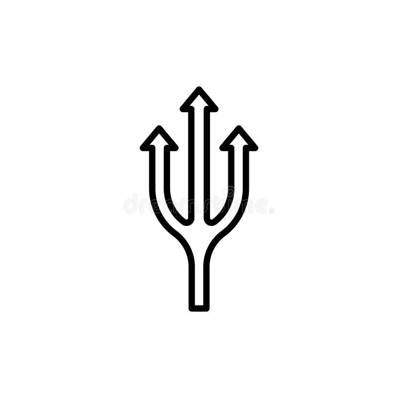 Split Icon Isolated on White Background Stock Vector - Illustration of ...