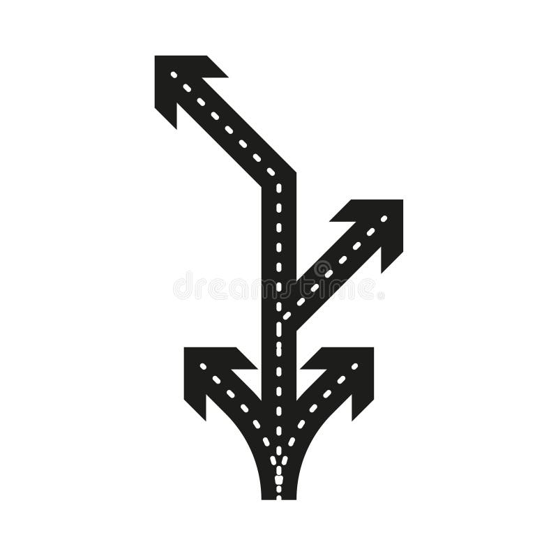 Split Icon. Split Vertical Arrow. Split Horizontal Arrow. Vector ...