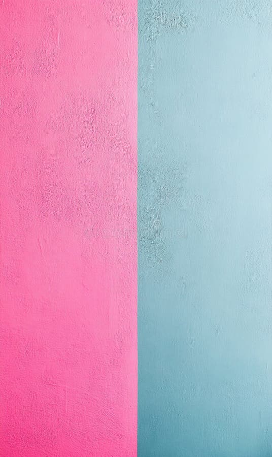 A Split Image Featuring Vibrant Pink and Soft Blue Textures Stock Photo ...