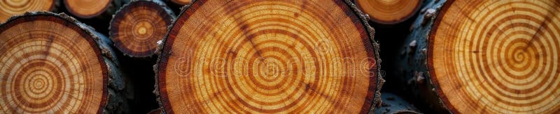 Split Log Concentric Rings Rough Texture Wood Grain Old Botany Nature ...