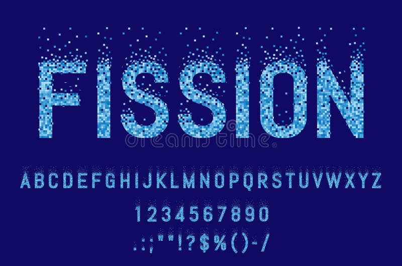 Fission Typeface Stock Illustrations – 2 Fission Typeface Stock ...