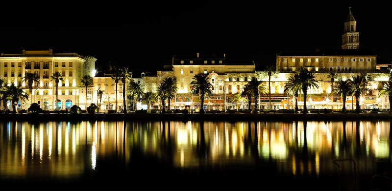 Split,Croatia stock image. Image of roofs, church, sunlight - 2316105