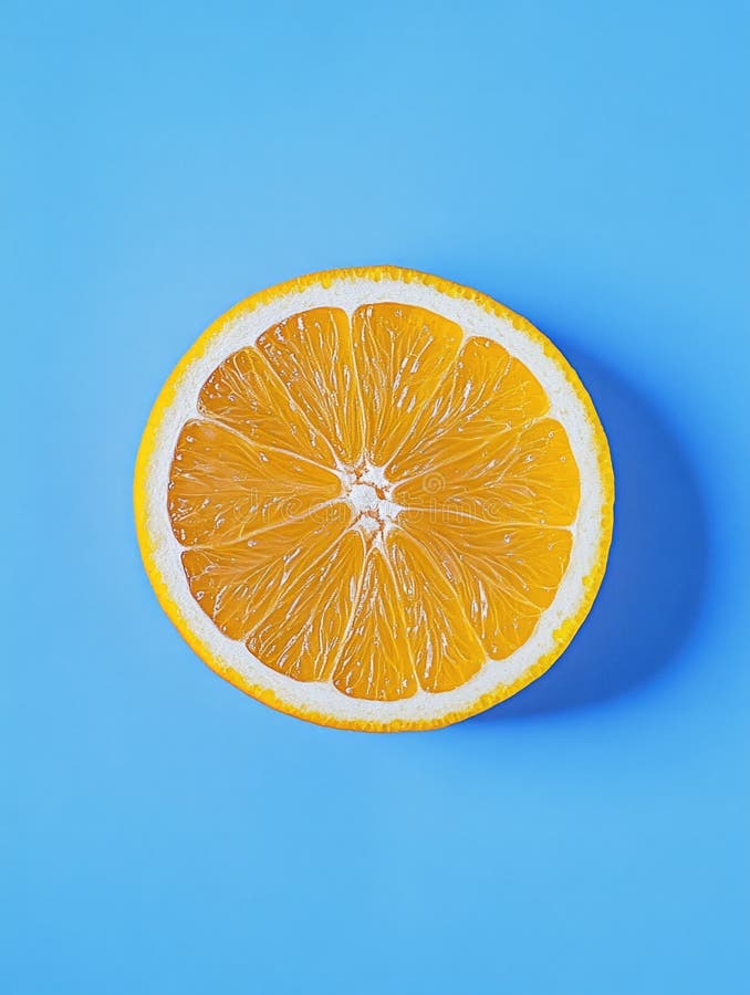 Orange Cut in Half stock photo. Image of design, ingredient - 380052124