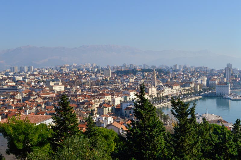 Split Panorama stock image. Image of travel, city, historic - 16906313