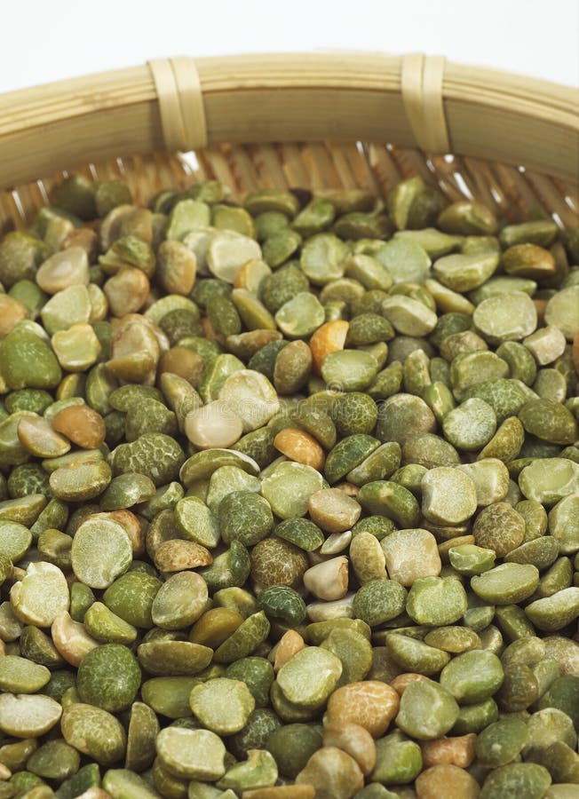Split Peas, Pisum Sativum, Dry Vegetables Stock Image - Image of indoor ...