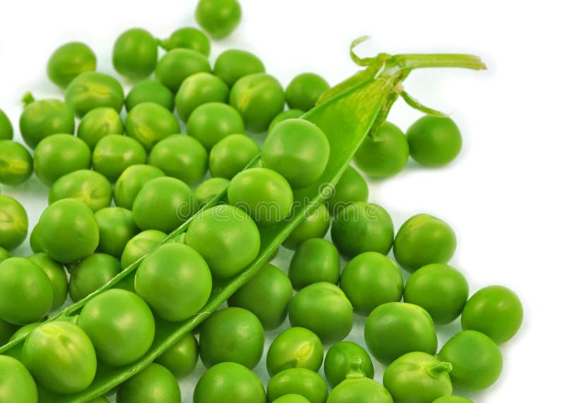 Split Pod and Loose Pea Seeds Stock Photo - Image of seed, loose: 35622930
