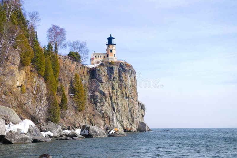 Split Rock Observatory Lighthouse Duluth Stock Photos - Free & Royalty ...