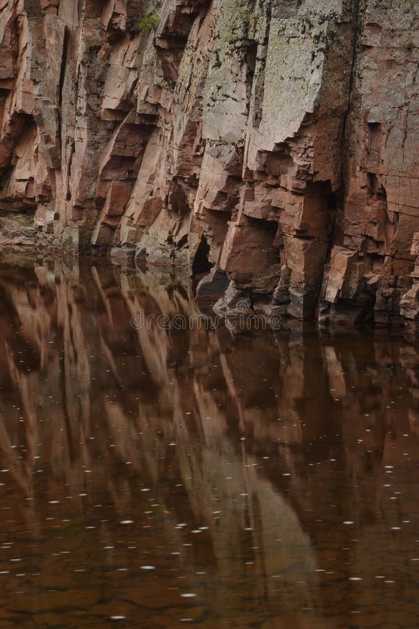 Split Rock River stock image. Image of split, lighthouse - 1322167