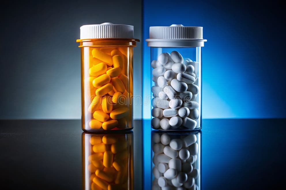 Visualizing Medication Cycles a SplitScreen Comparison of Empty and ...