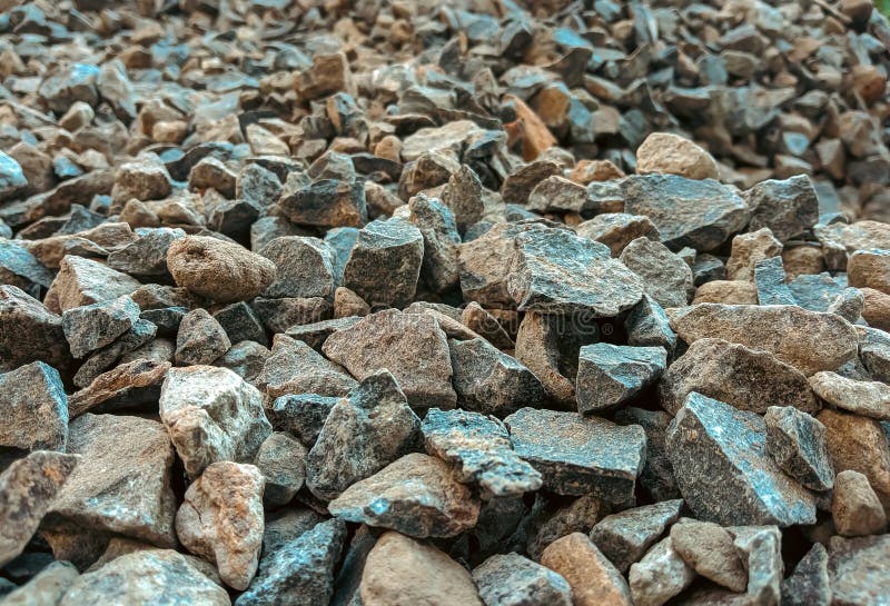 Split Stone is a Building Material Obtained by Breaking Large Stones ...