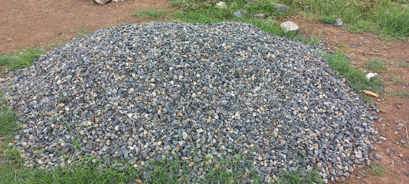 Split Stone One of Materials for Foundation of Building Construction ...