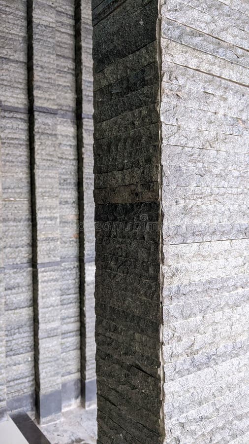 Split Stone To Decorate the Walls of the House Stock Photo - Image of ...