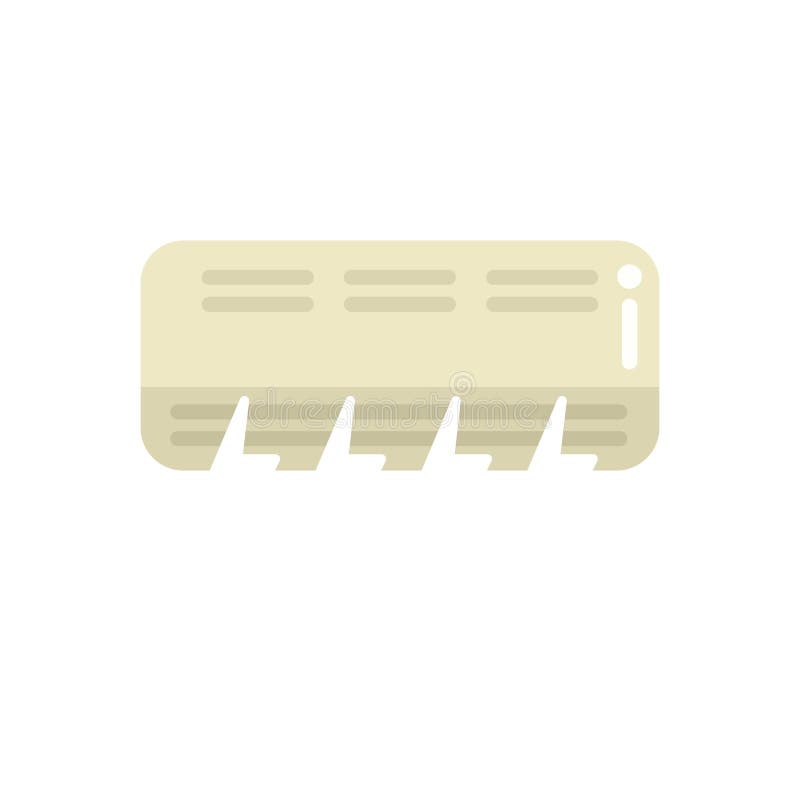 Split System Air Conditioner Blowing Cold Air Conditioning Stock Vector ...