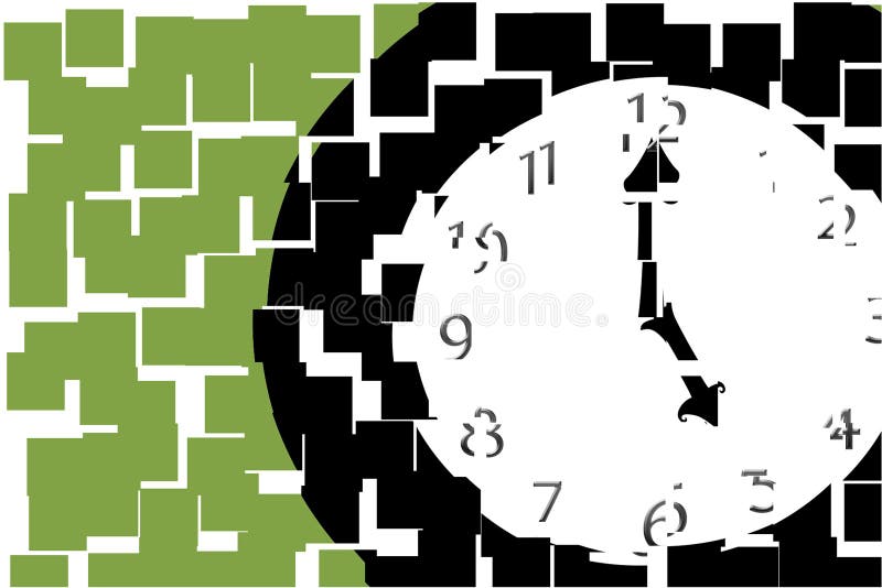 Simple Face Clock Roman Stock Illustrations – 178 Simple Face Clock ...