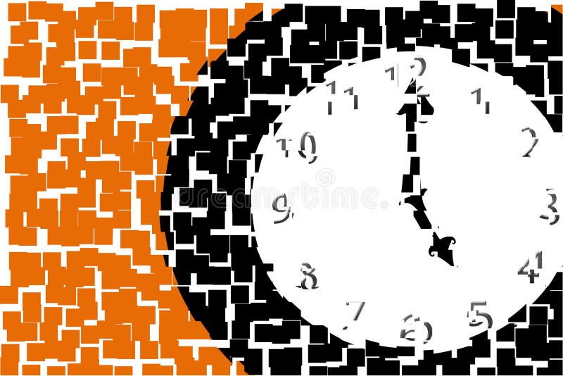 Split Time stock illustration. Illustration of abstract - 4356446